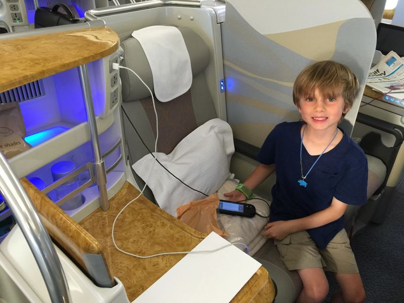 5 Tips to Fly First Class with Kids